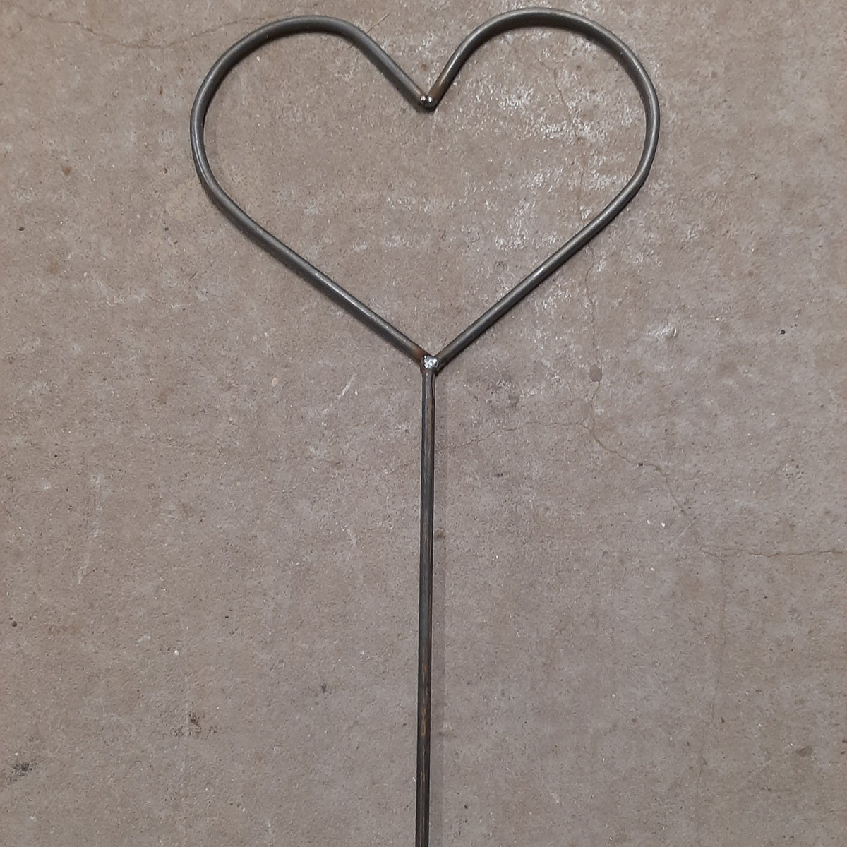 Hjerte lille - med fod– Fjordvang metalkunst